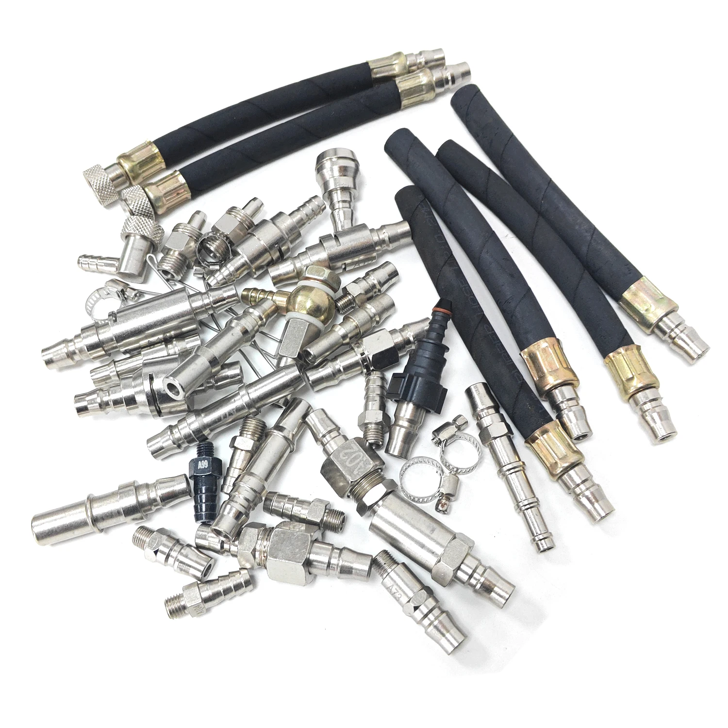 ATF Automatic Transmission Adapter Connector Set Complete Aluminum ...