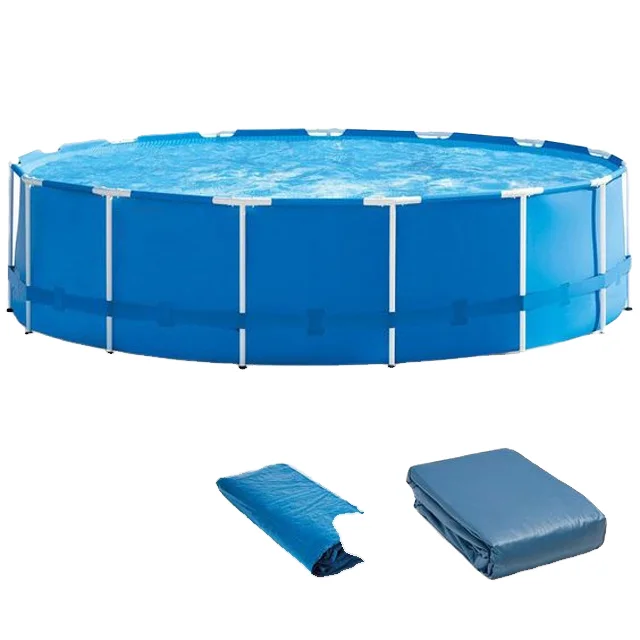 OEM Steel Frame Swimming Pool with Heavy Duty PVC Material Custom Logo ...