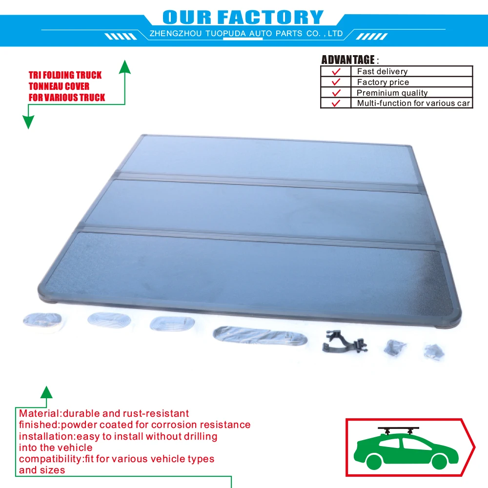 UNIVERSAL FOLDING LADDER UNIVERSAL ROOF RACKS TONNEAU COVERS Heavy Duty ...