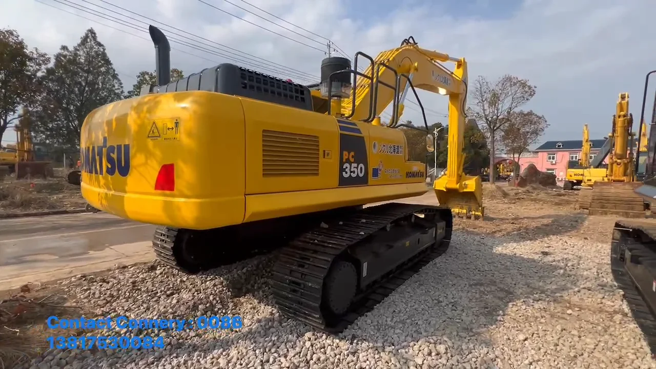 Engine Fuel Consumption Pc350 Used Digger Performance Stable Komatsu ...