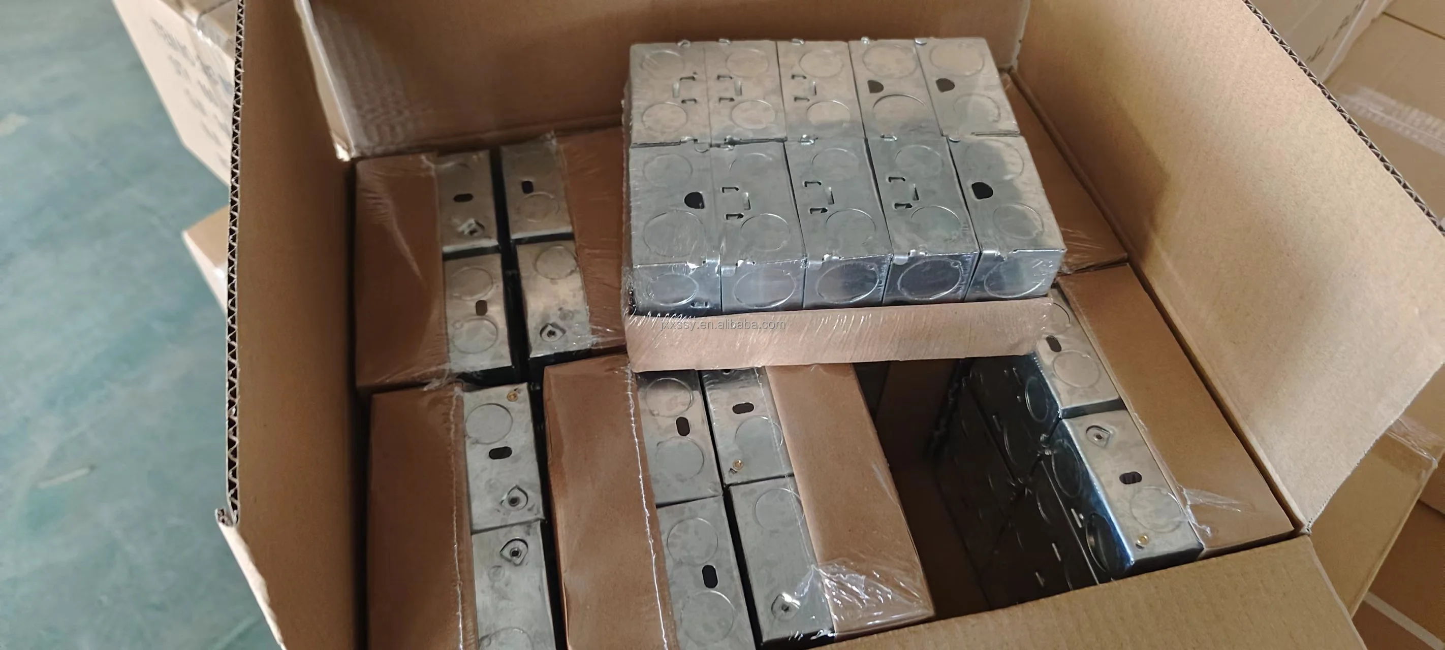 Electrical Junction Box Types 3x3 Iron Box Silver Color Steel Switch ...