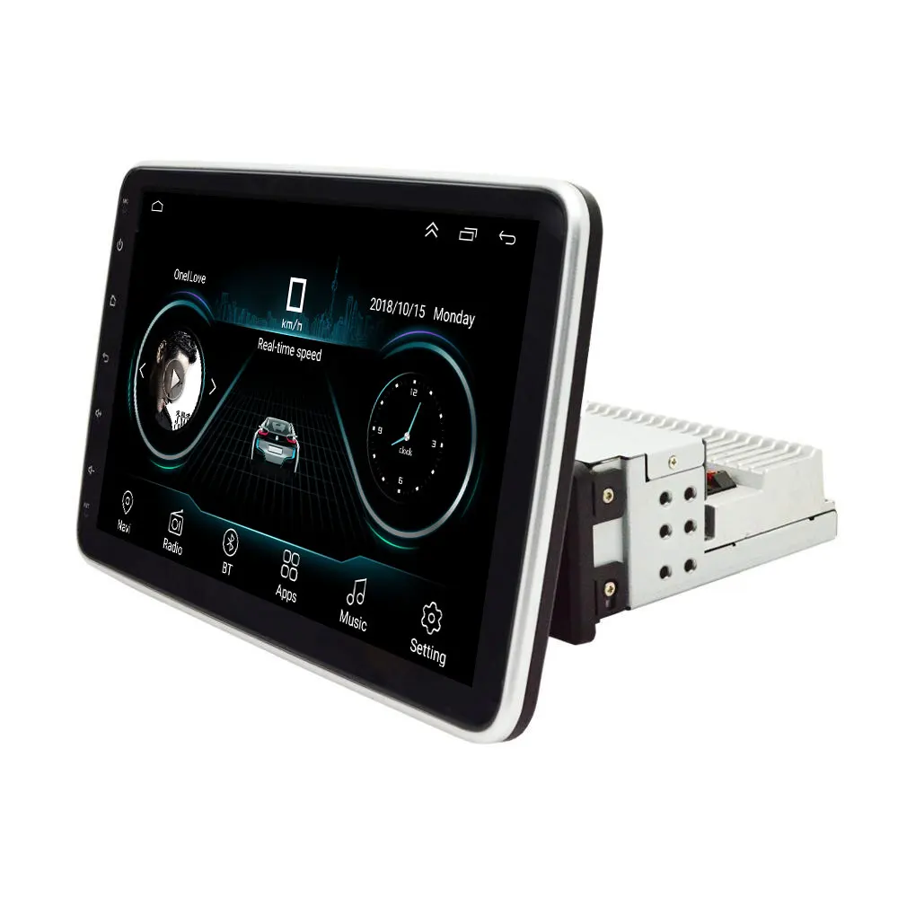 Universal 1 Din 10.1 Inch Android Multimedia Player Car Dvd Player ...