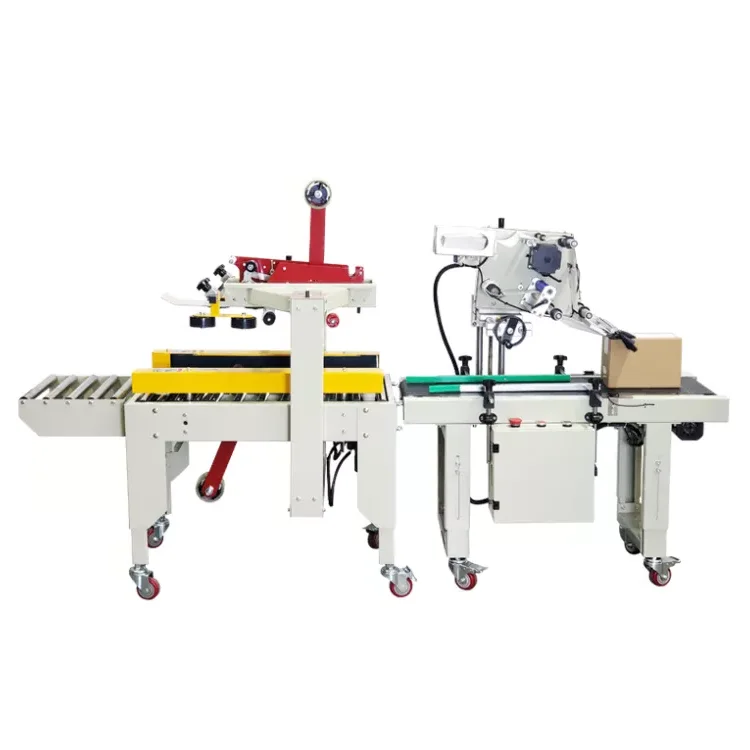 Carton Sealer Carton Tape Sealing Machine Box Taper Label Labeling ...