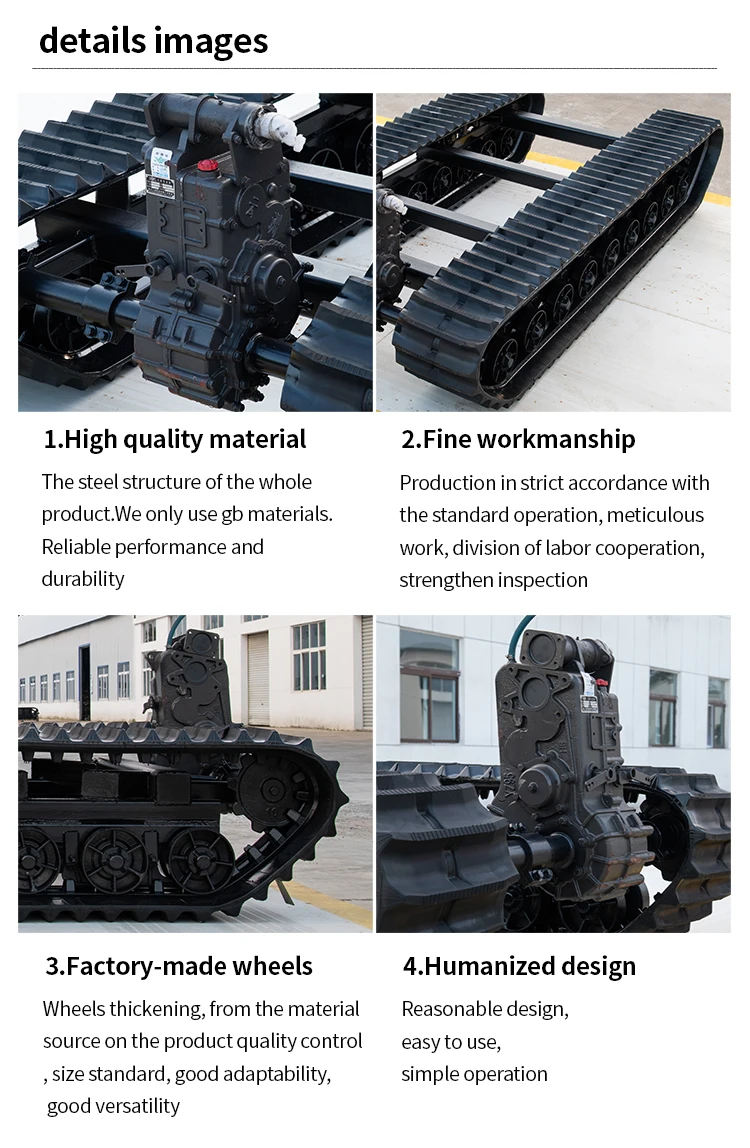 1CVT Transmission Crawler Chassis BSX WJ290170 Rubber Base