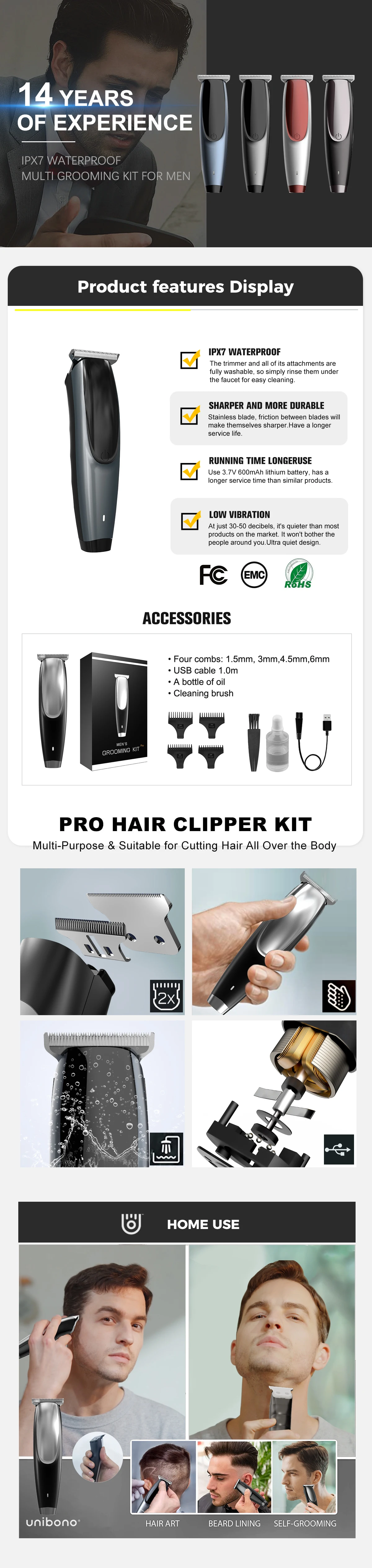 Unibono Shaving Hair Removal Products Skinsafe High Quality Electric ...