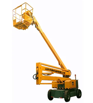 10-40m Diesel Telescopic Articulated Cherry Picker Spider Lift Towable ...