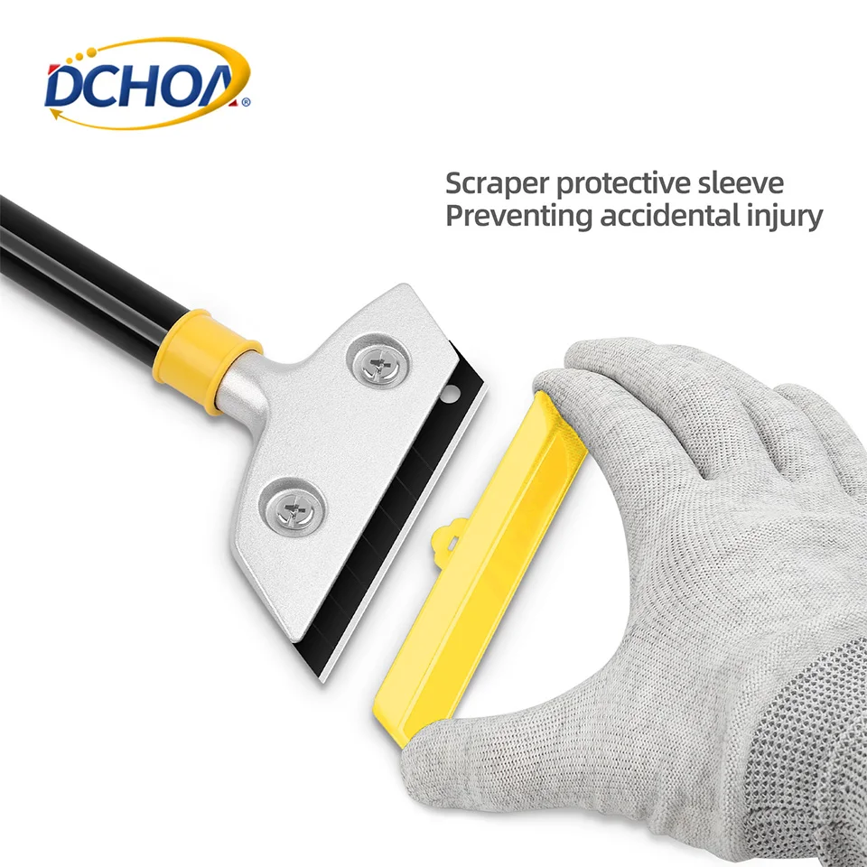 DCHOA Plastic Double Side Cleaning Scraper with Replaceable Blade ...
