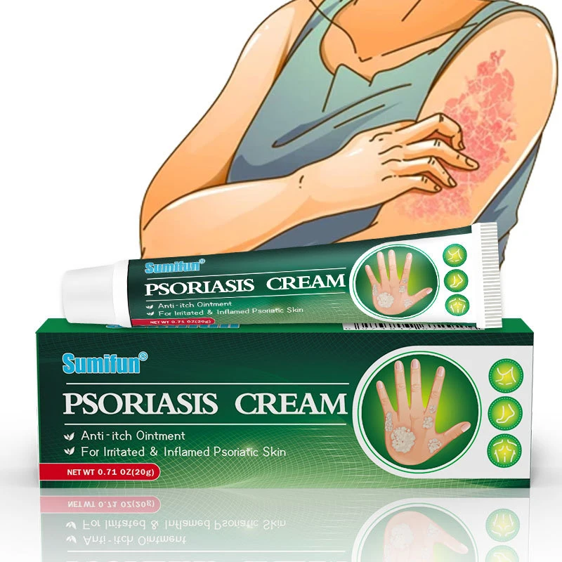 Hot Selling Chinese Herbal Dermatitis Cream 20g Psoriasis Ointment For Skin Eczema Itching ...