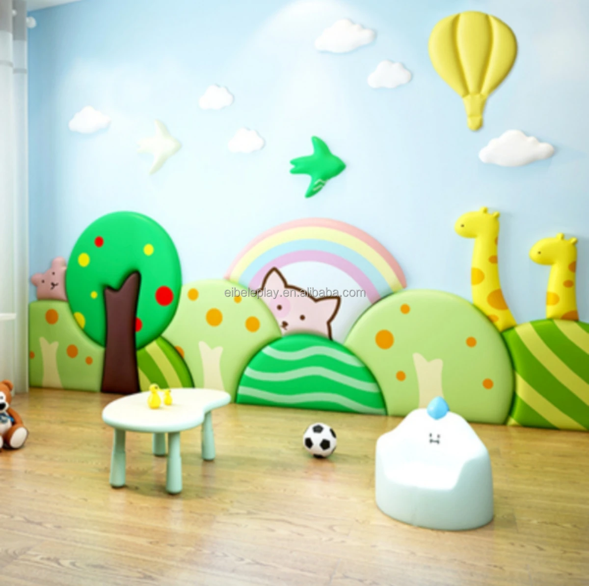 Soft Wall Padding - Safe & Fun Kids Room Decor Solutions