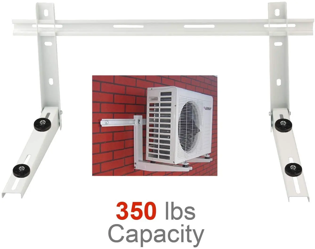 Heavy Duty Folding Mounting - Central Air Conditioner Brackets