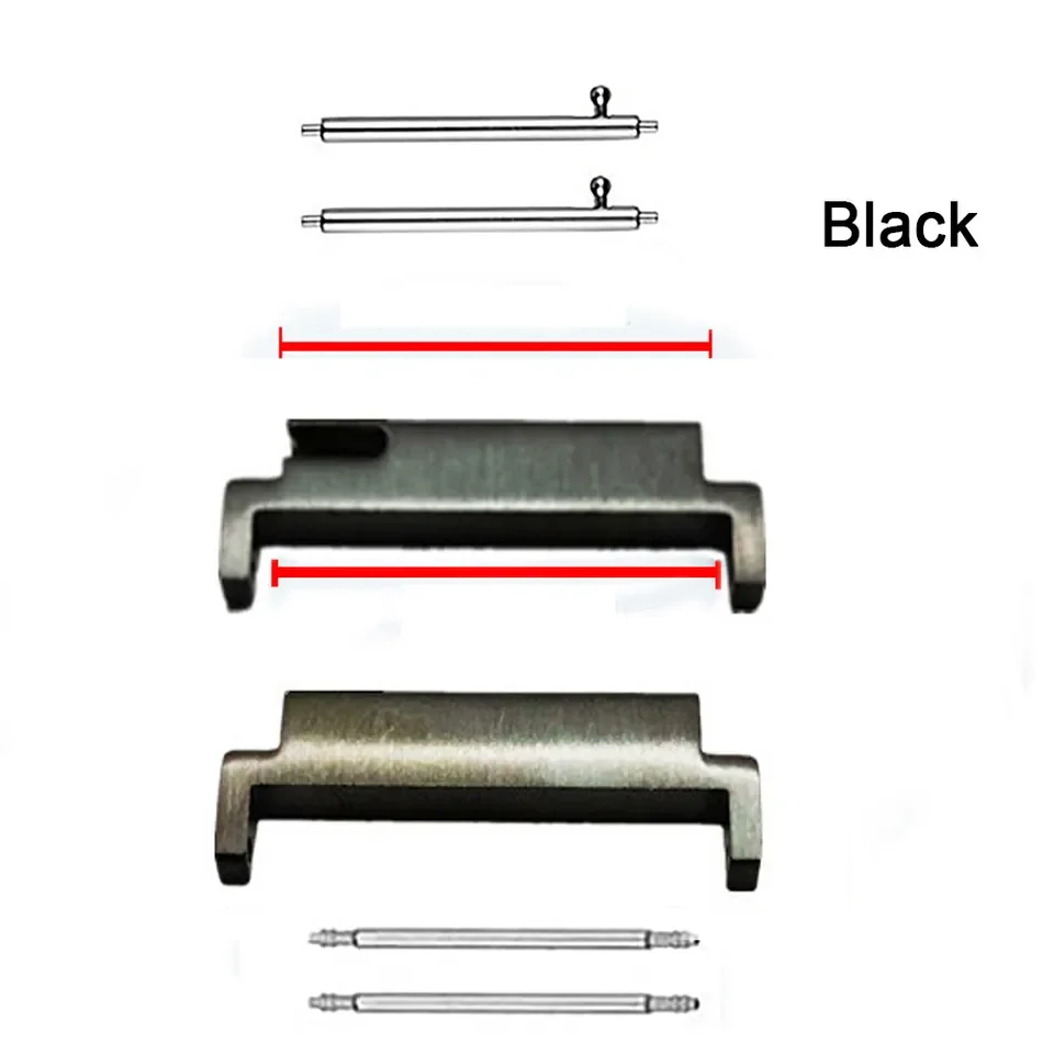 20mm 22mm Stainless Steel Adapter for Samsung Watch Strap Quick Release ...