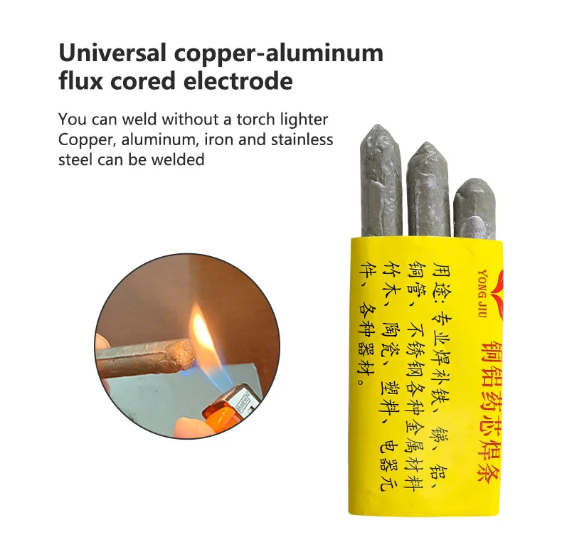 Low Temperature Welding Rod for Copper, Iron, Aluminum & Stainless ...