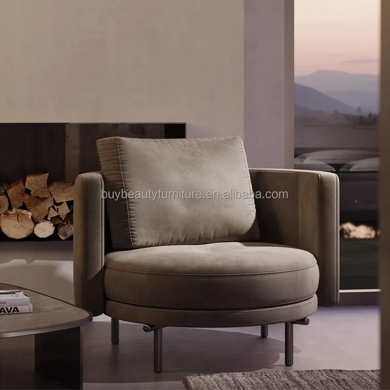 Modern Minimalist Single Sofa Lounge Chair Designer Hotel Furniture For ...