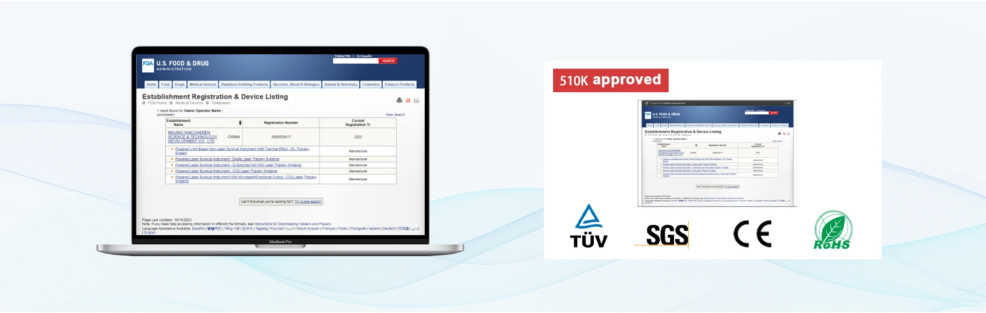 510k Medical Approval Direct Selling 2024 Pdt Led Light Therapy Skin ...