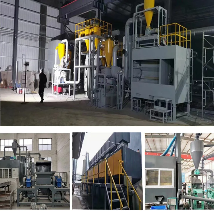 Computer Motherboard PCB Dissociation Grinding Metal Extraction Plant ...