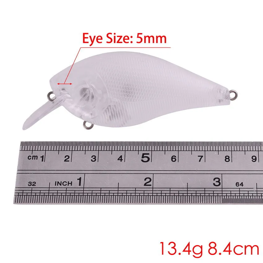 Wholesale Sublimation Lure Minnow Body 8.4cm 13.4g Hard Plastic ...