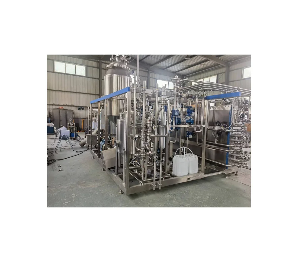 Uht Sterilizer Aseptic Vtls Pasteurization Machine For Ice Cream ...