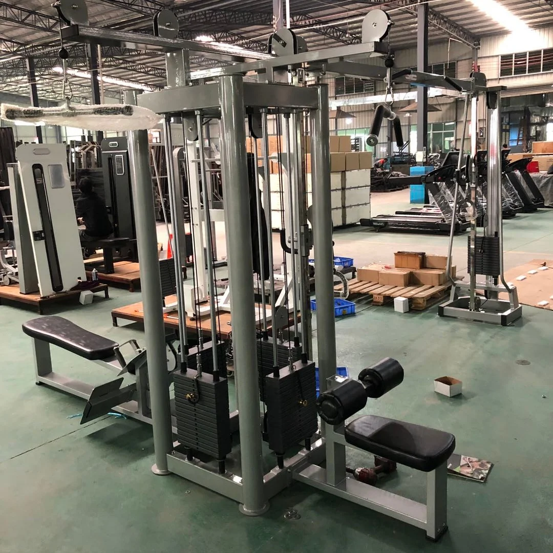 Jungle 8 Station Multi Gym Functional Training Strength Machine Body ...