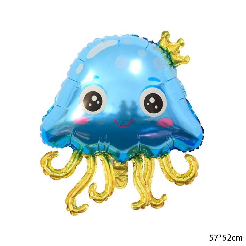 Large Ocean Animals Octopus Shark Starfish Lobster Shell Hippocampus ...