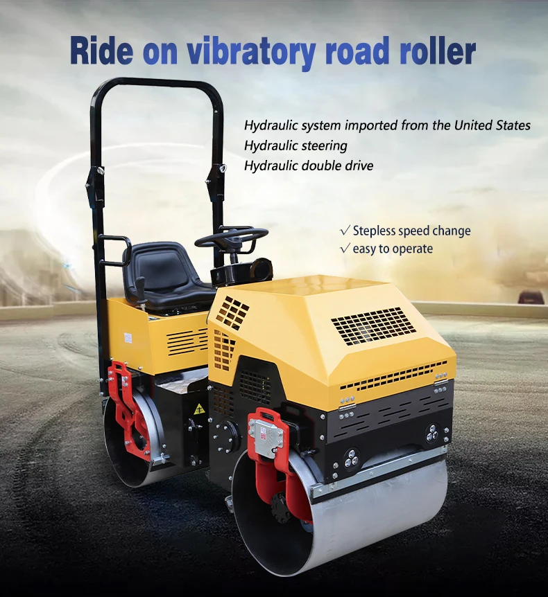 Gx390 Engine Double Drum Asphalt Static Road Roller Compactor Price 3 ...