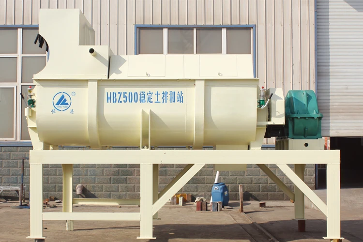 Factory Customized Portable 200-300ton Soil Stabilizer Plant Fast Move ...