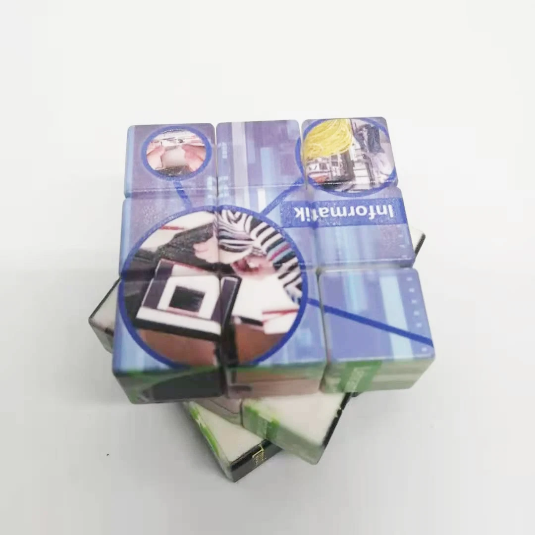 Customized Rotating Puzzle Cube - Magical Rubix Toy