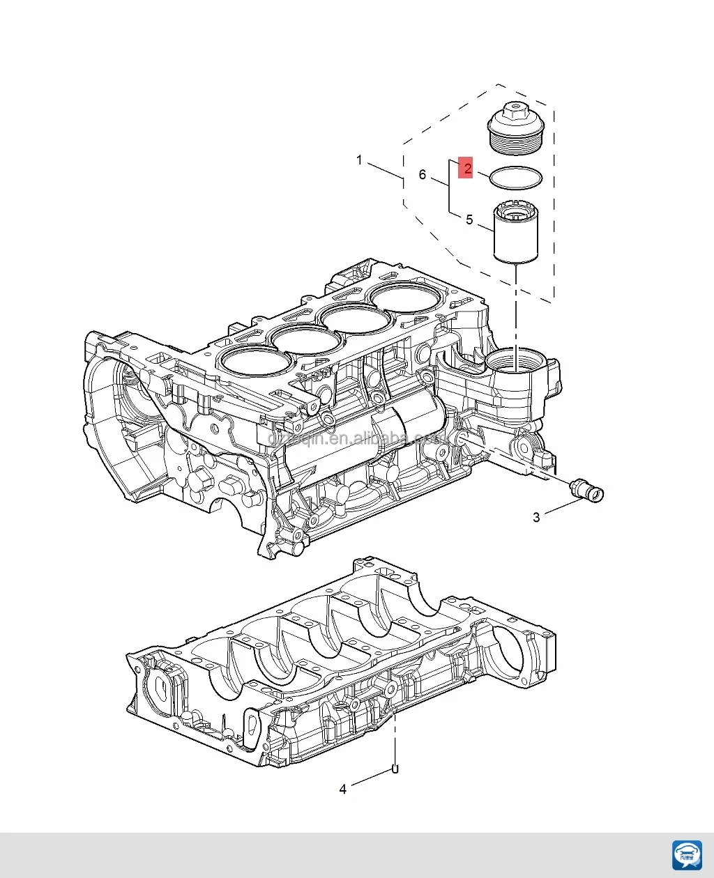 Oem Professional Oil Filter Housing Seal O-ring For Buick Chevrolet ...