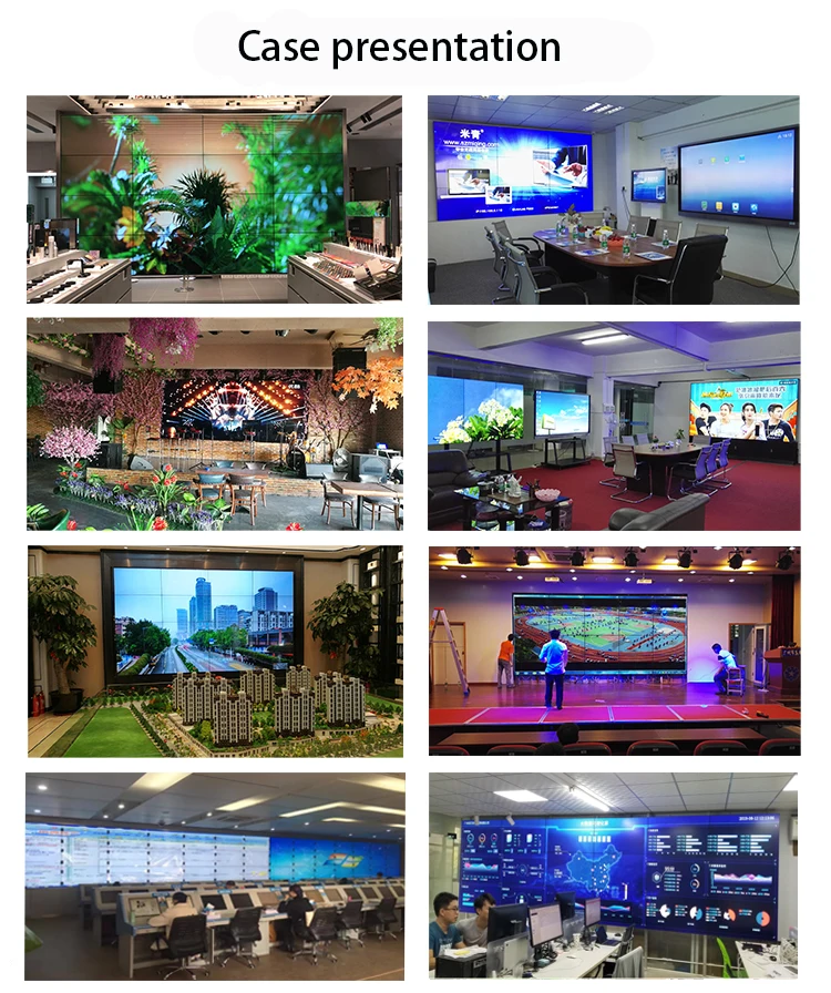 Manufacture Diy Video Wall Controller 55inch 3.5mm Did Lcd Video Wall ...