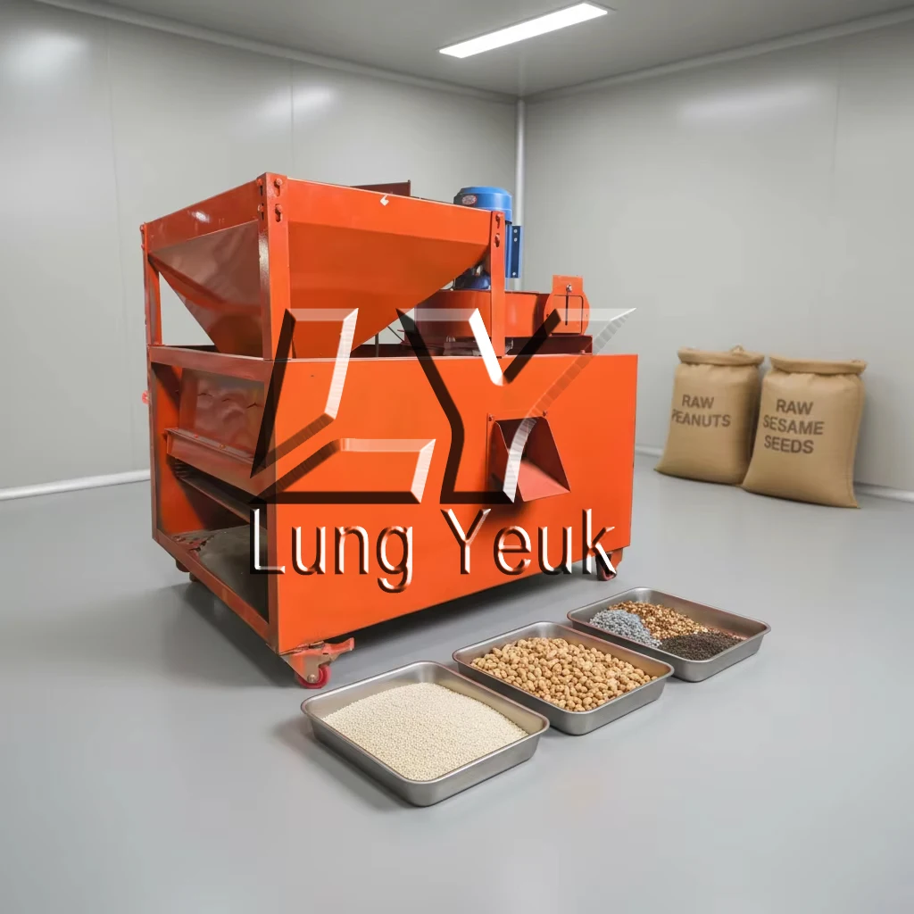Decontamination Stone Screening Oil Seeds Cleaning Machine for Grain ...
