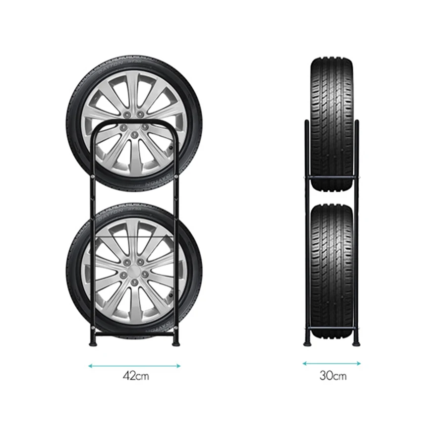 Zhejiang wheel and tire display BSCI certificate tire rack supermarket ...