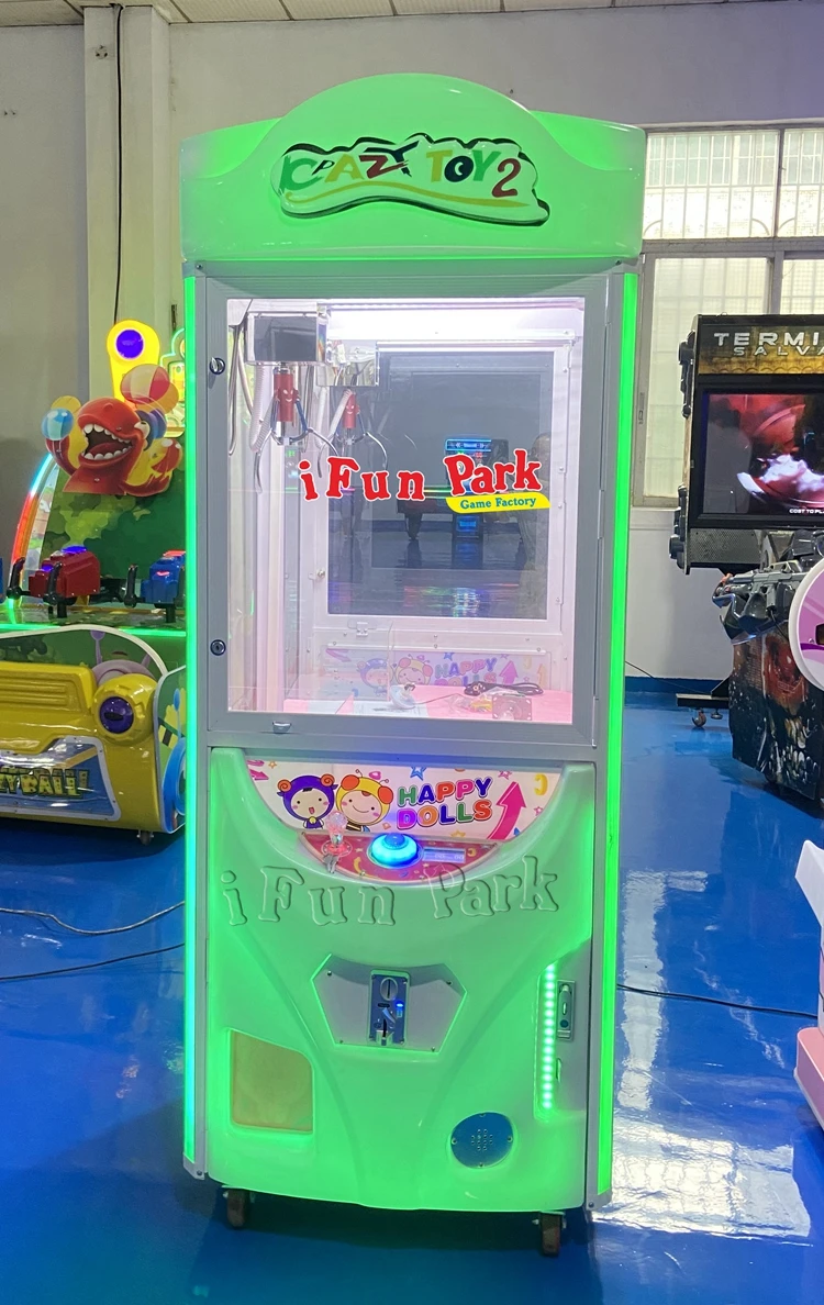 Ifun Big Size Crazy Toy 2 Claw Gift Claw Machine Coin Operated Ticket ...