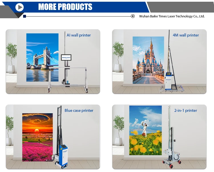 Automatic Top Brand High Quality AI 3D Wall Printer Machine with H16 ...