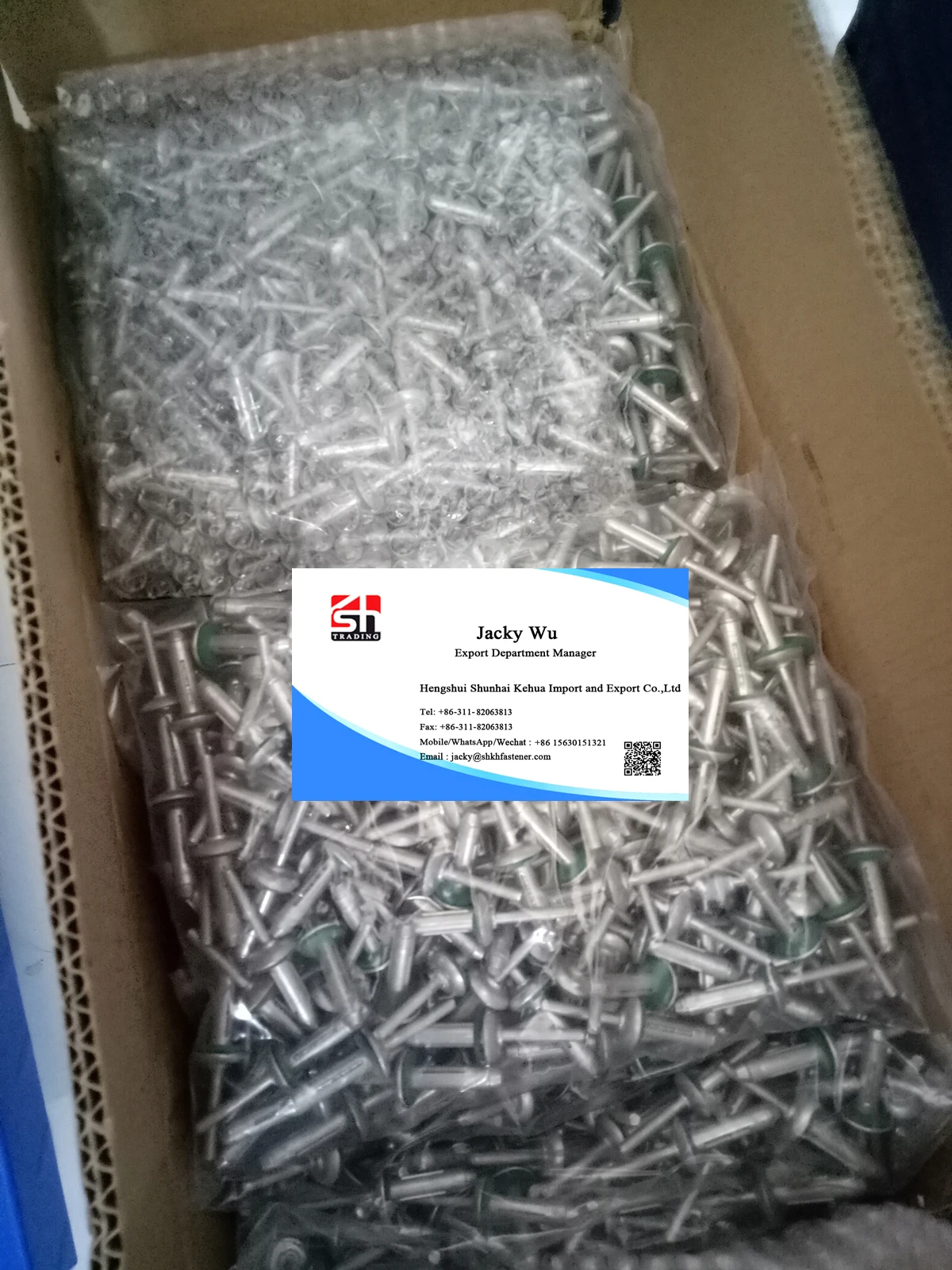 7.7mm Aluminum Waterproof Trifold Blind Rivets - Durable Fastening