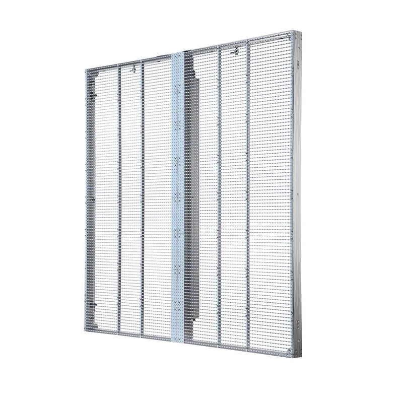 Indoor P3.9 Transparent Mesh LED Display Screen for Showcase