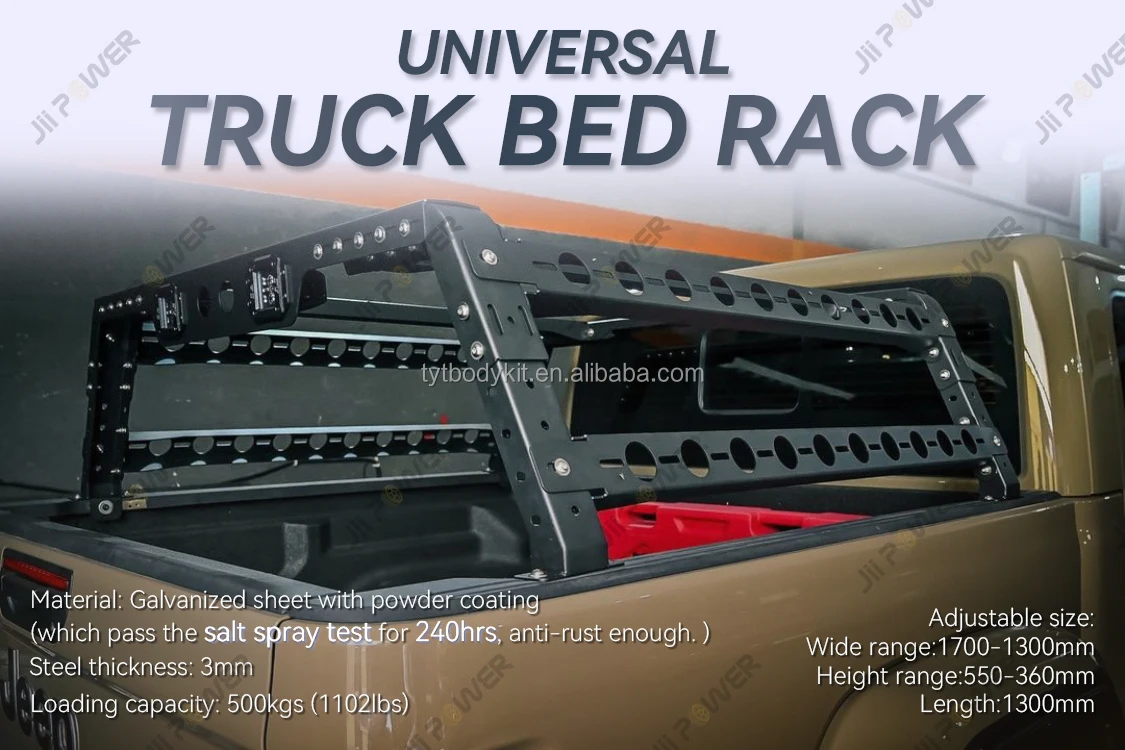 Jp-br109 Custom Aluminum Tacoma Bed Rack For Pickup Truck Factory ...
