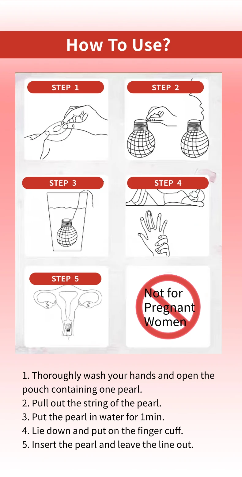 Prof. Ding Oem Vaginal Cleaning Point Yoni Detox Pearls Yoni Pearls ...