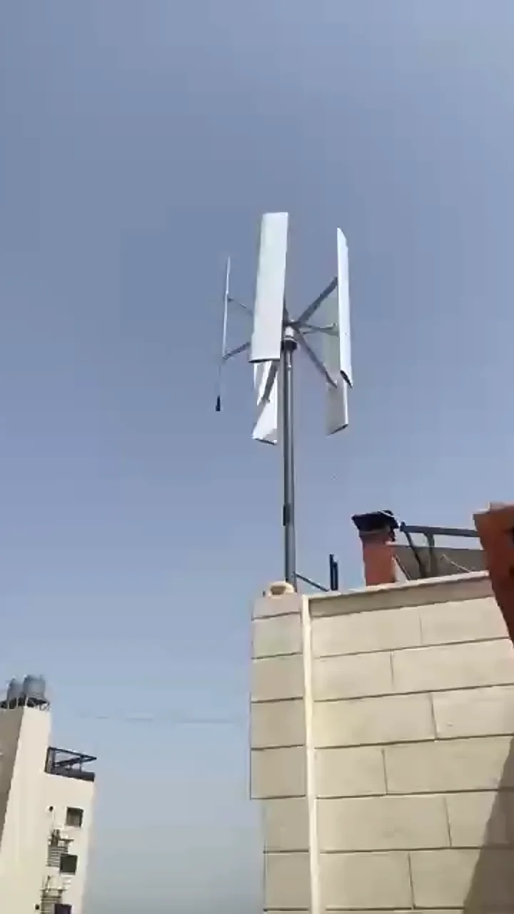 1000w 48v Vertical Axis Wind Turbine Residential Wind Turbine ...