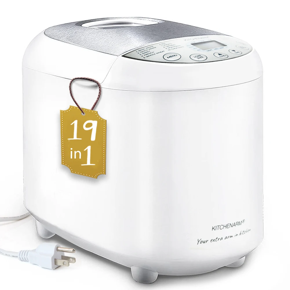 19-in-1 fully automatic milk bread machine - home use automatic bread ...
