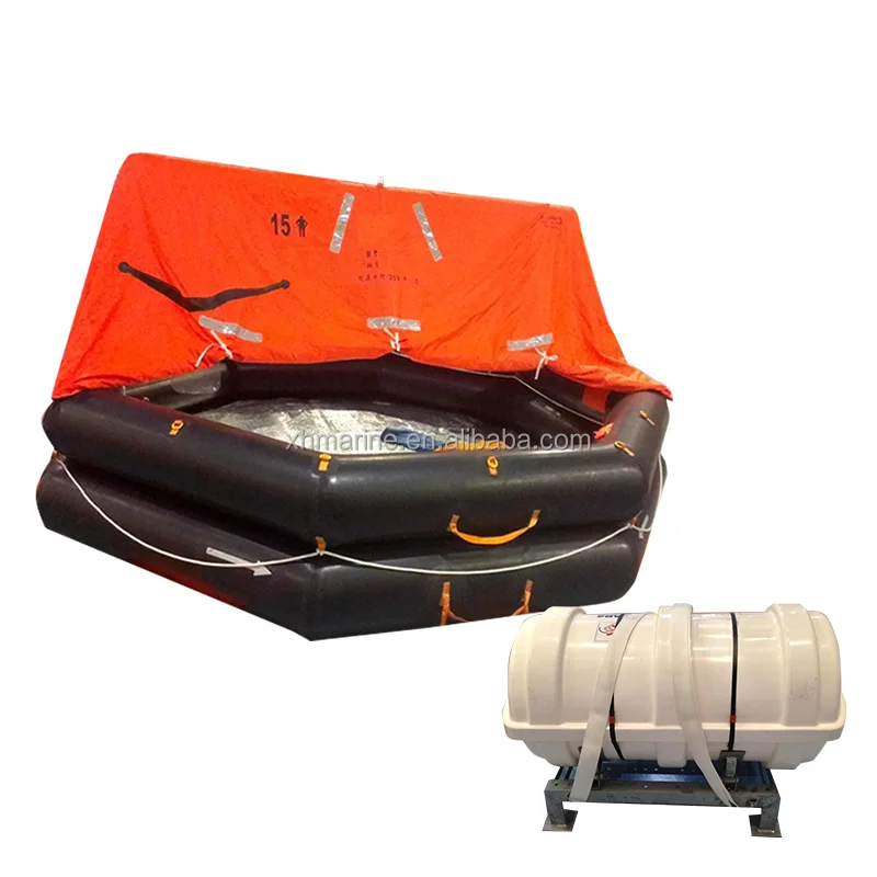 Marine Inflatable Life Raft With Life Raft Identification Card Ccs Ec ...