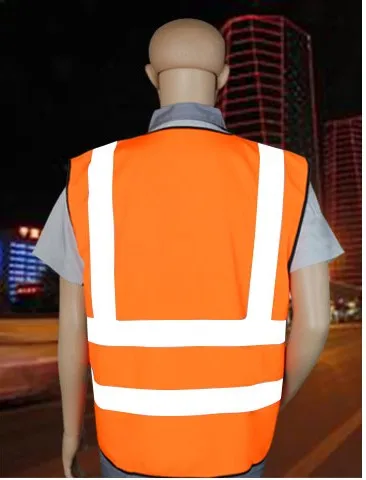 Reflective Jacket Construction Worker Yellow Safety Suit Running ...