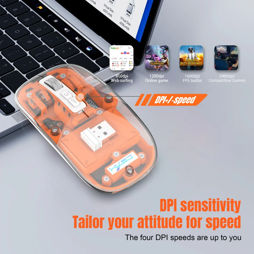 T900 Mini Portable Wireless Mouse - Efficient & Ergonomic