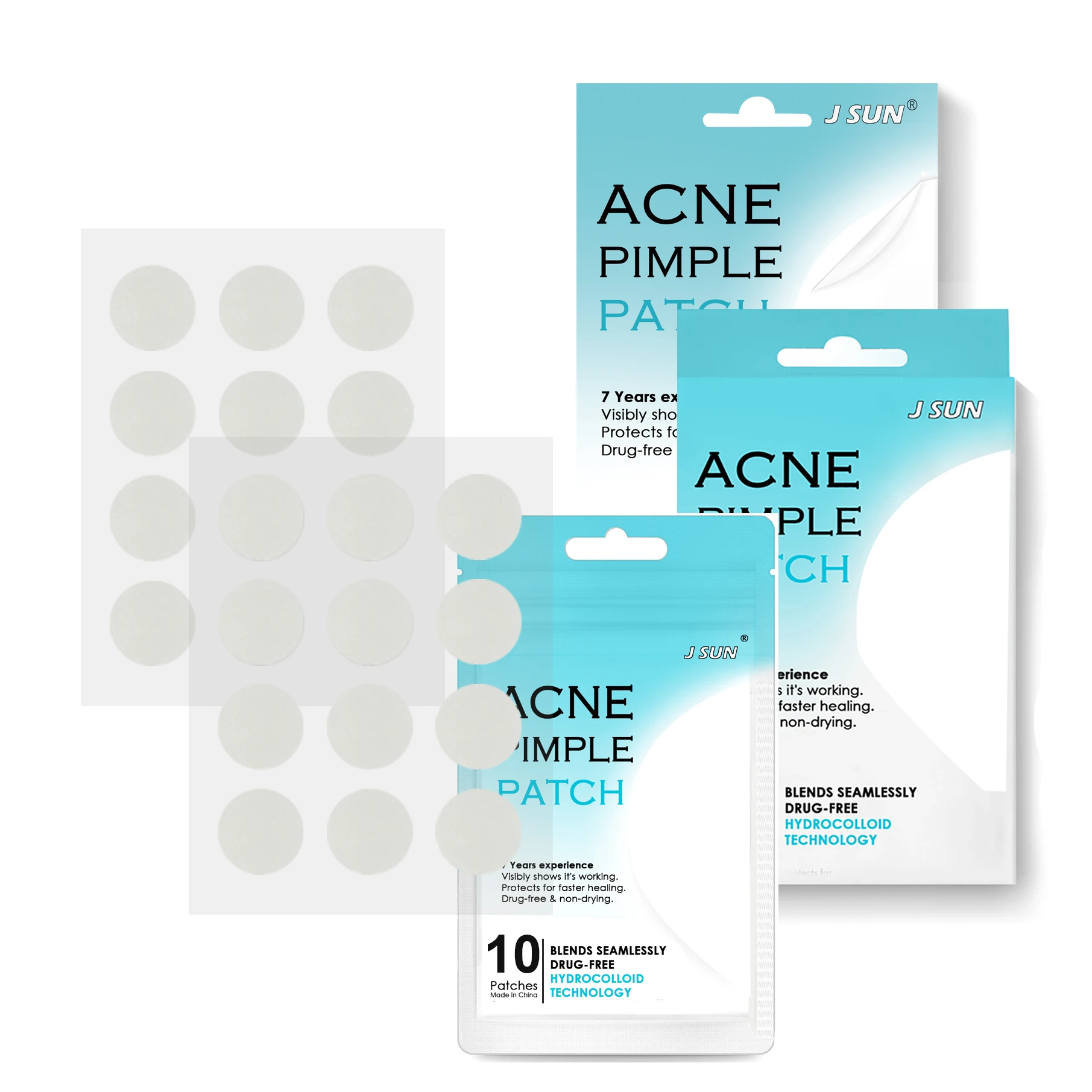 Hydrocolloid Patches Acne Patch Best Selling Anti Acne Pimple Patch ...