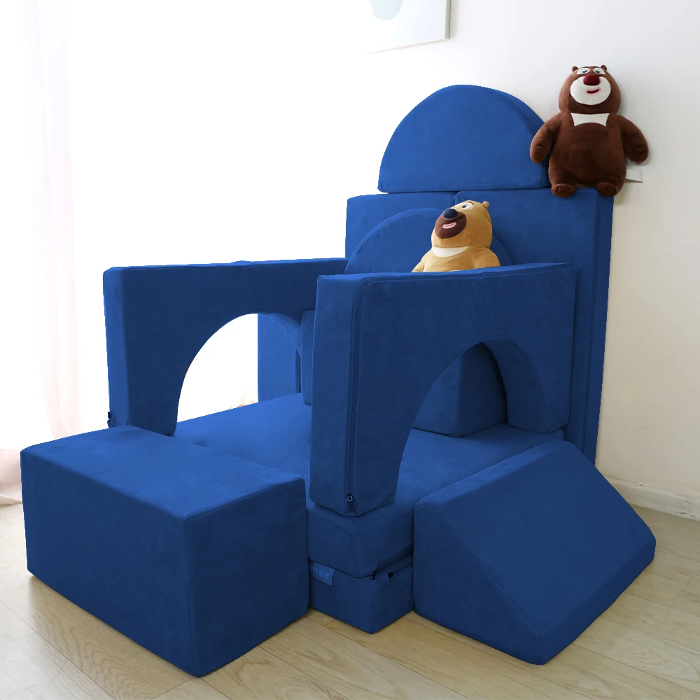 2022 Fast Shipping Hot Selling Castle Sofa for Kids Playground