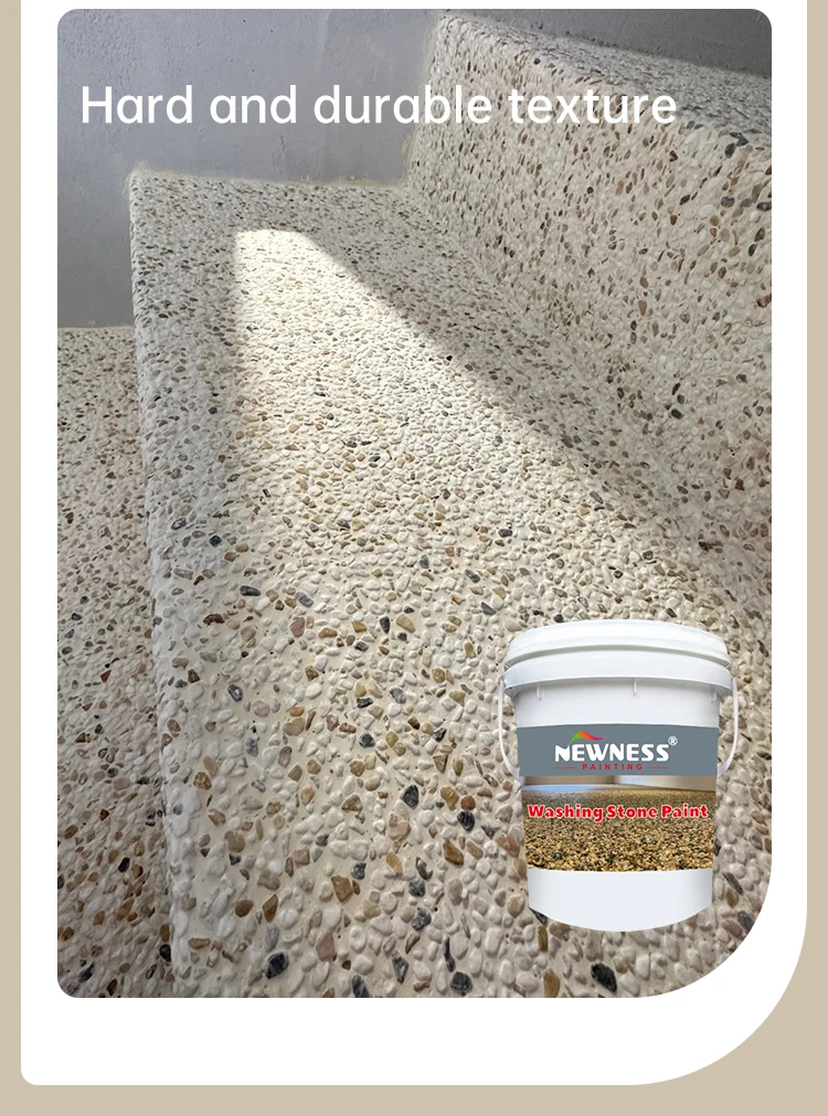 Resin Washed Stone for Floor - Durable & Stylish Coating