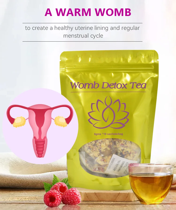 Original Red Date Rose Womb Detox Tea Natural Herbal Tea Drink For ...