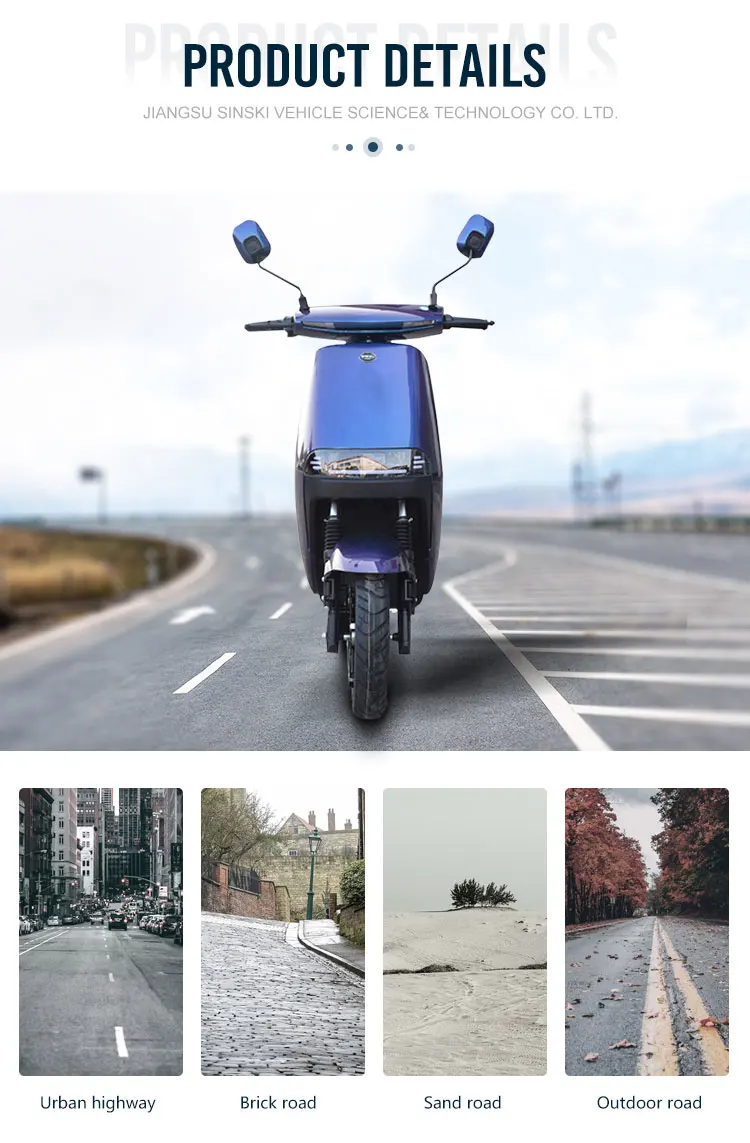 SINSKI 2000w 3000w Electric Food Delivery Vehicle Moped Oem Scooter ...