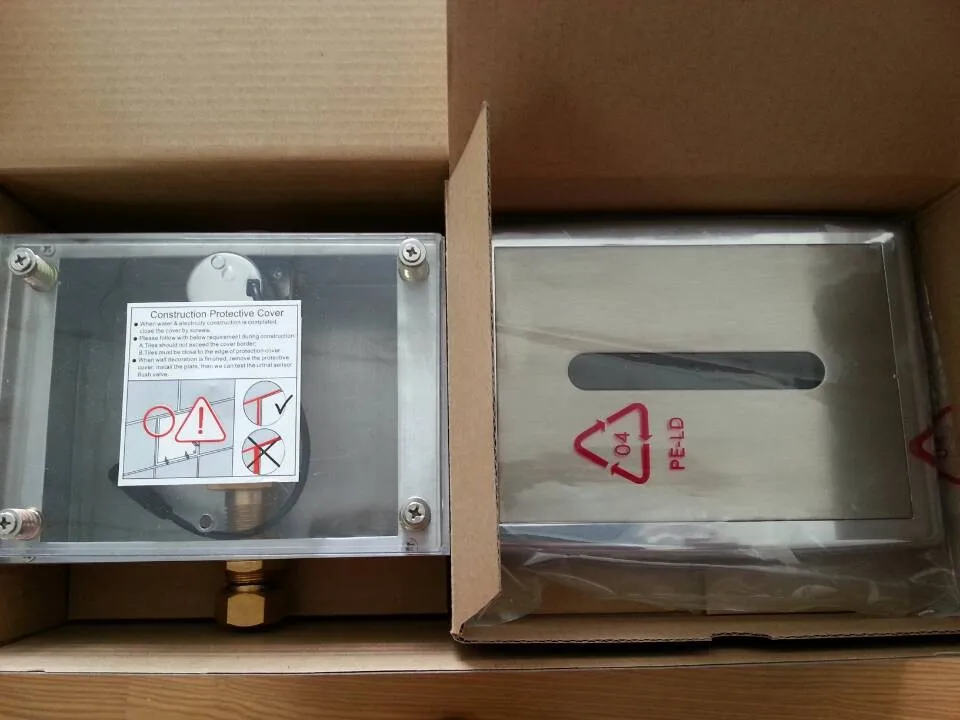 Installed Into the Wall Concealed Automatic Flush Shower Sensor for ...