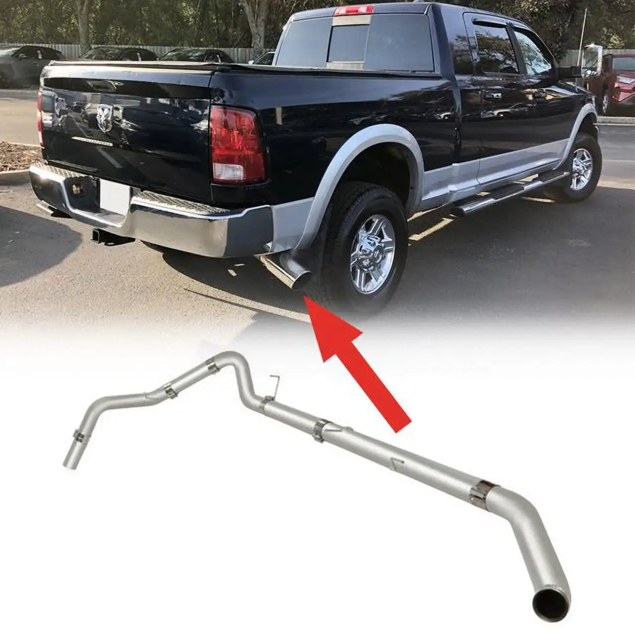 67 Powerstroke 5 Inch Exhaust