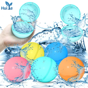 Huiye Magnetic Reusable Water Balloon Ballon Launcher Quick Fill ...