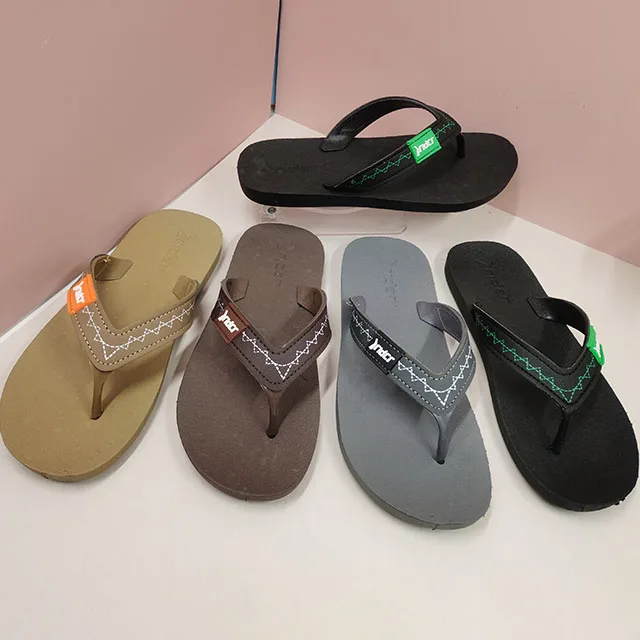 Youth Small Flip-Flop Sandals Casual Good Quality Indoor Outdoor Flat ...